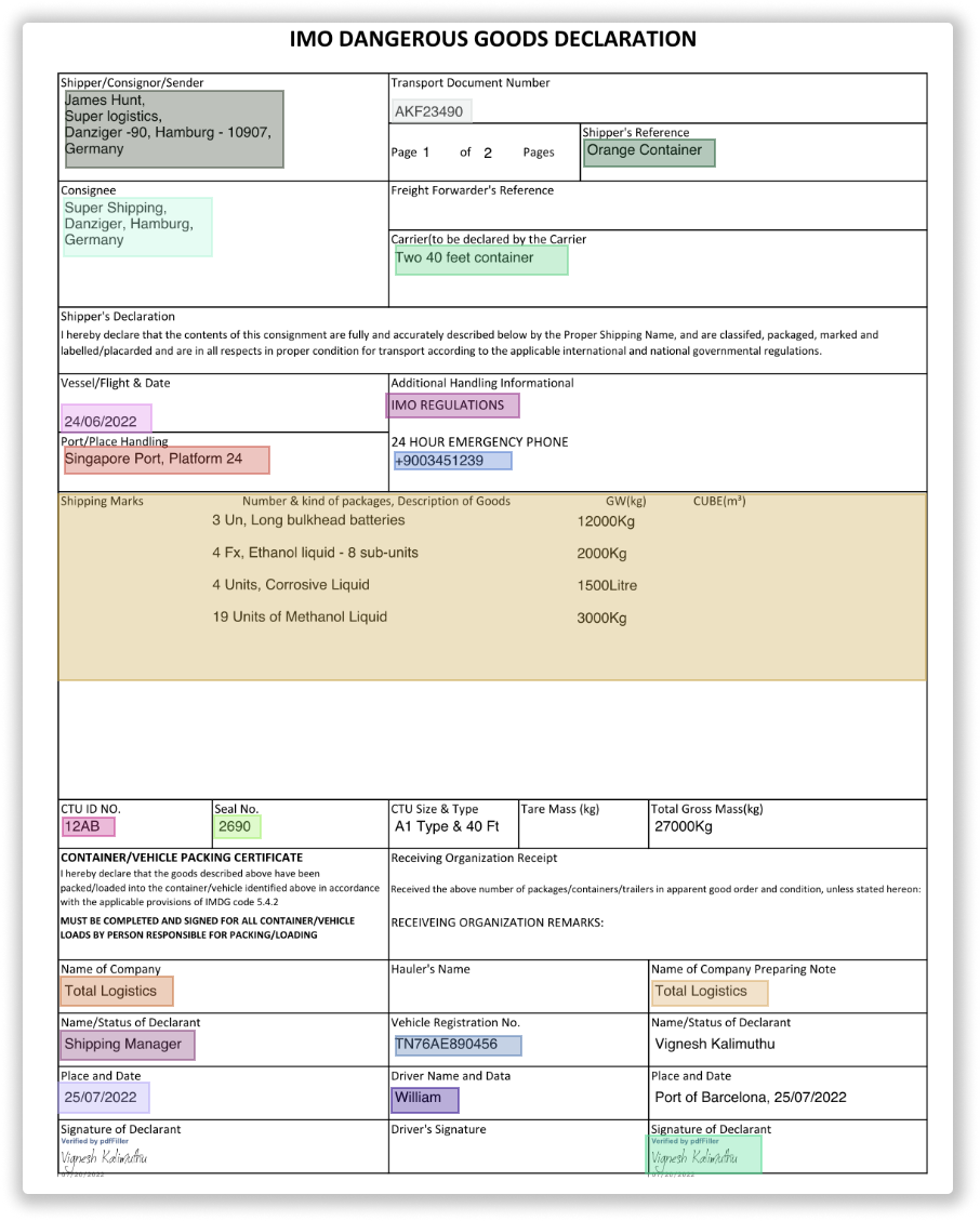 10 Logistics Documents to Automate with Intelligent Document Processing (IDP) | super.AI